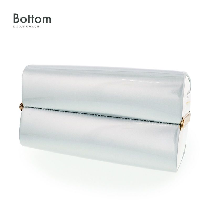 振袖 草履 バッグ 成人式「銀×白」Fサイズ レディース 振袖用草履